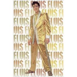 Elvis Presley Gold Suit Poster