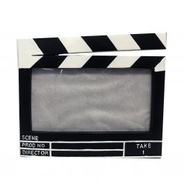 Director Clapboard Glass Picture Frame- 4x6