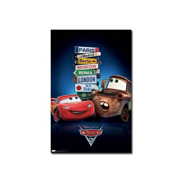 Cars 2 Movie Poster