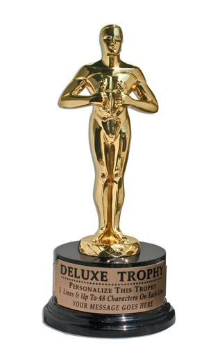 Gold Trophy Statue