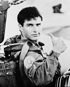 Young Tom Cruise Top Gun