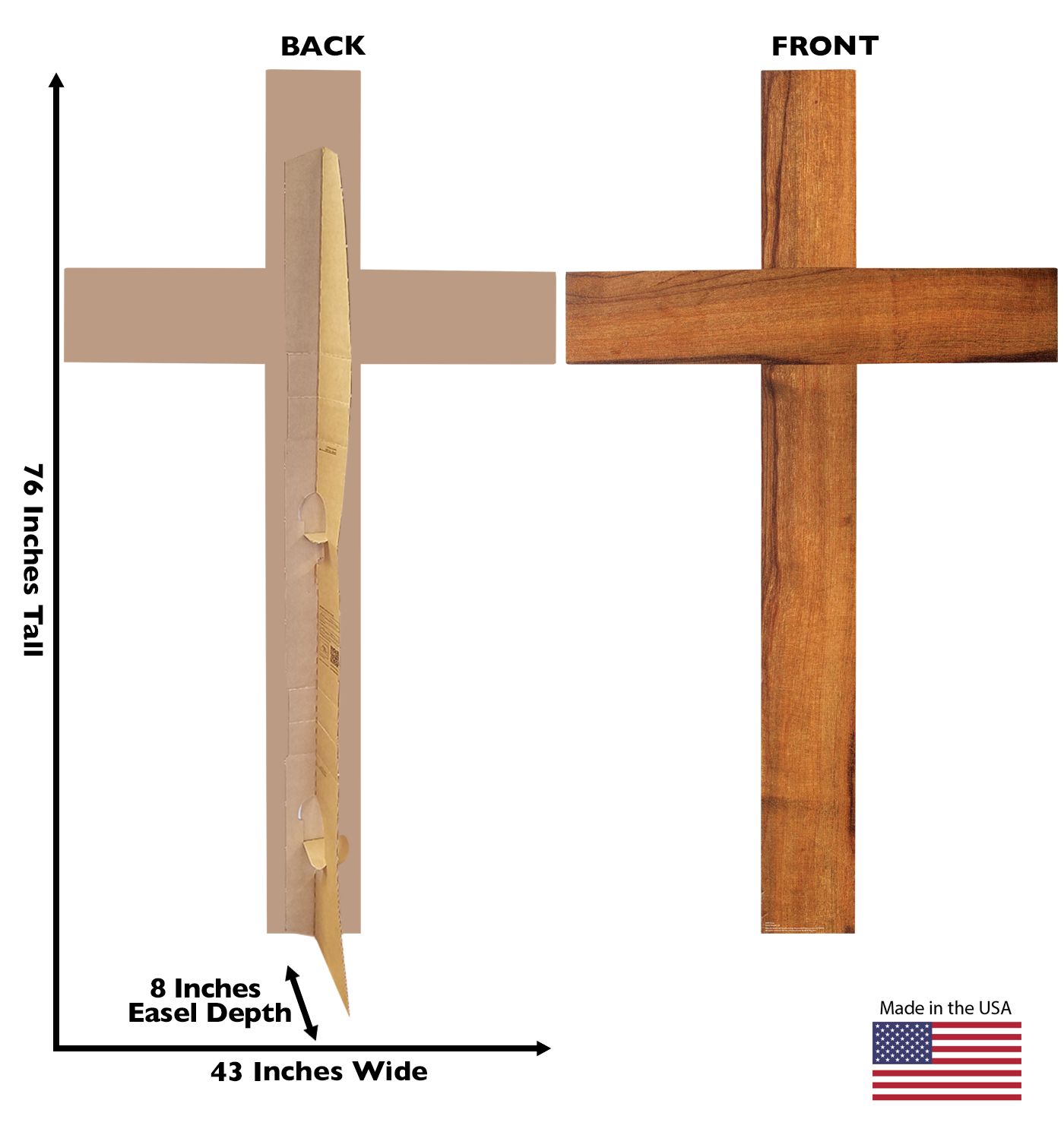 Proper Dimensions Of A Cross