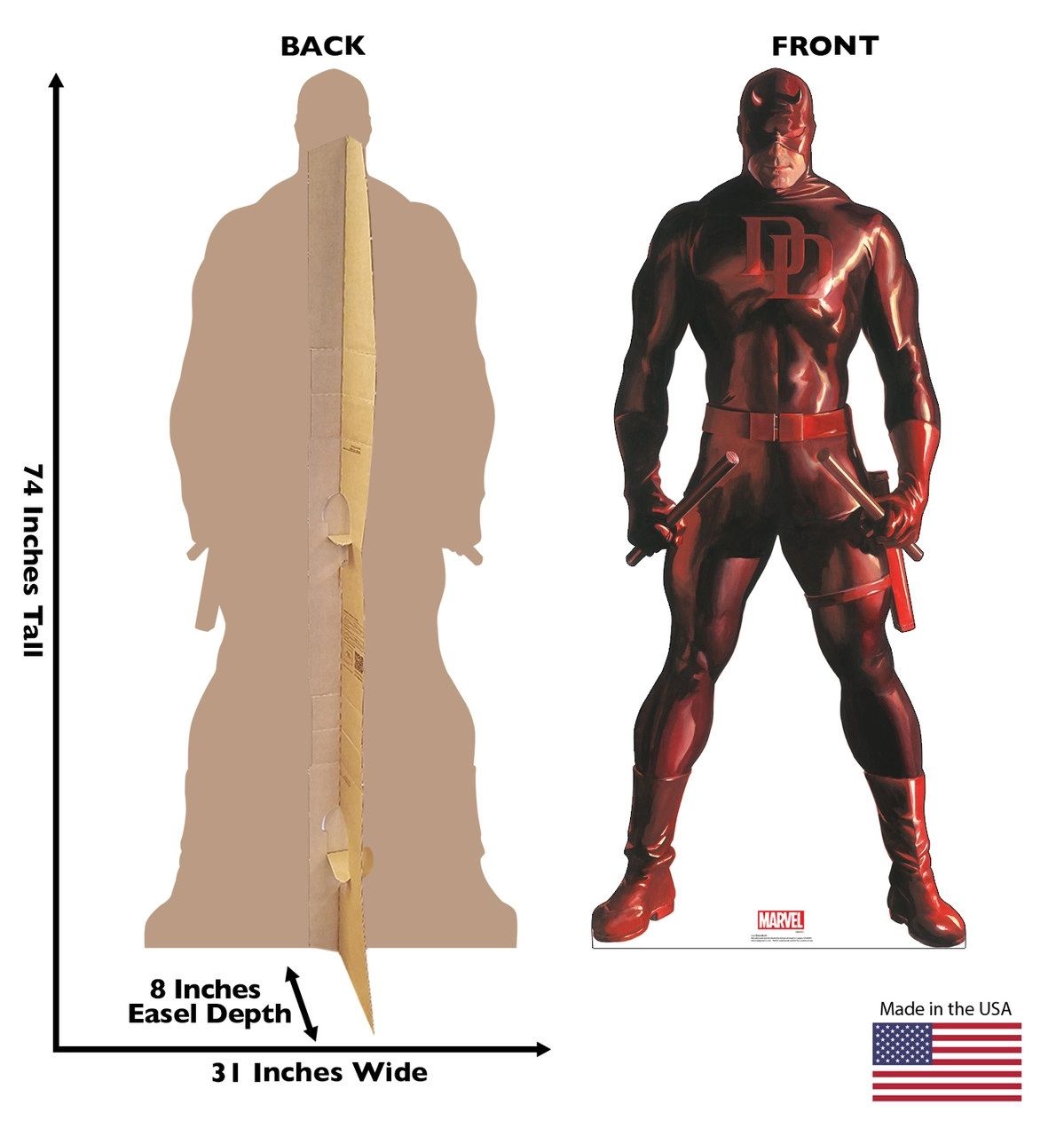 daredevil papercraft