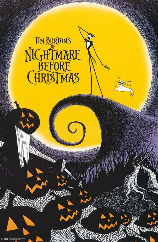 Nightmare Before Christmas Movie Poster